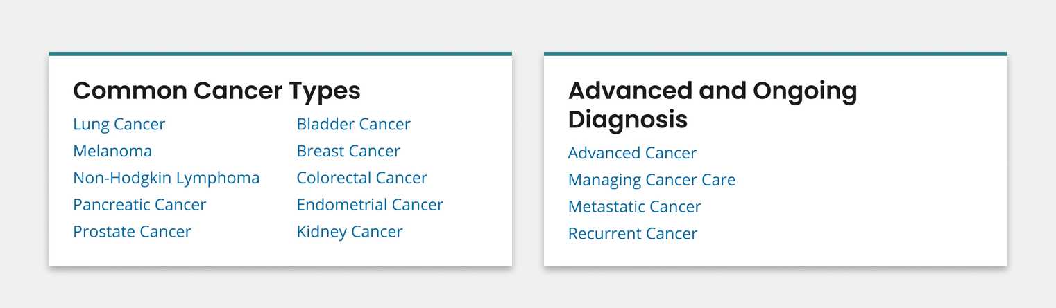 Summary Box Row - NCI Design System