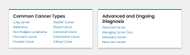 Summary Box Row - NCI Design System